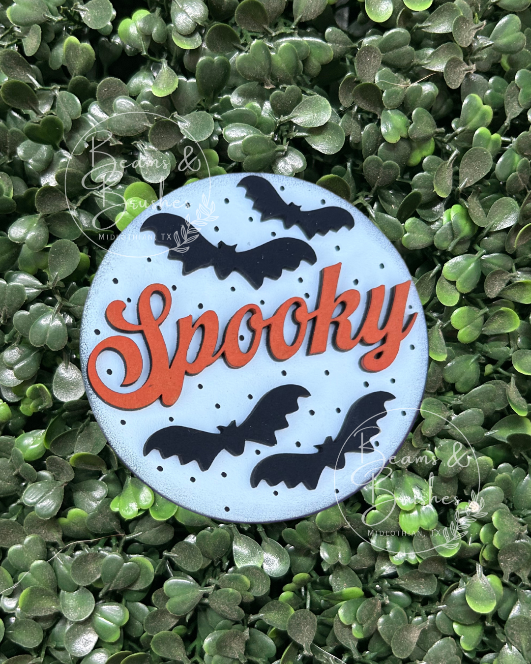 Spooky 3 inch Round Insert – Beams & Brushes